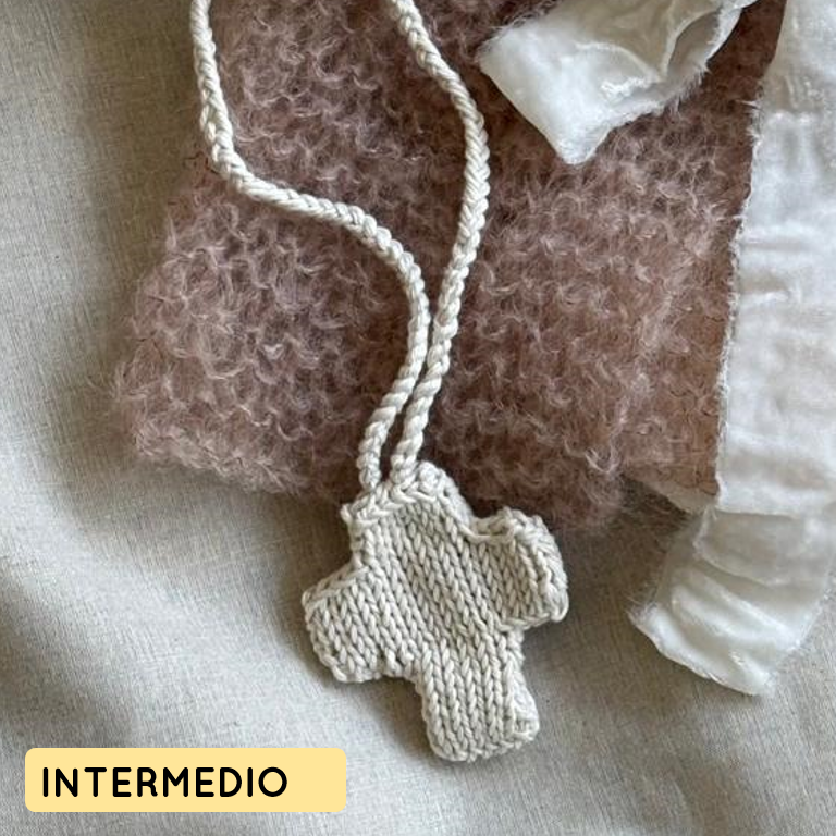 Kit para tejer cruz Paz